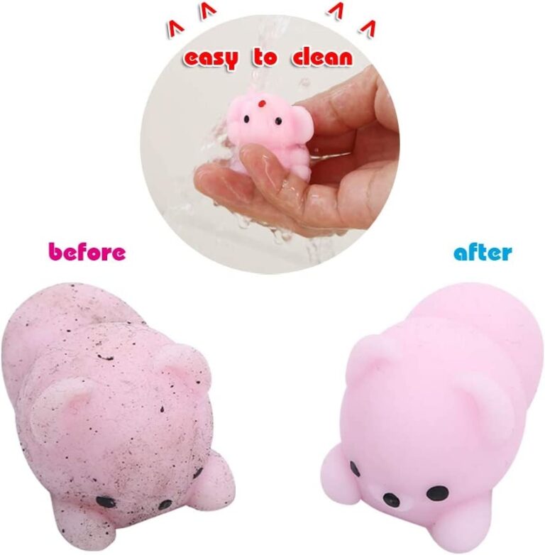 Bucket of 24 Pieces Mochi Squishy Toys | Diversitoy