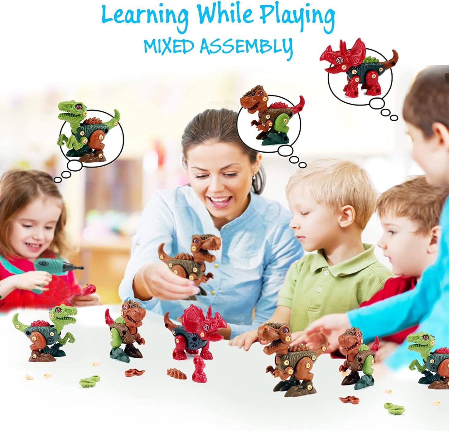 Take Apart Dinosaur Toys Building Construction Sets | Diversitoy